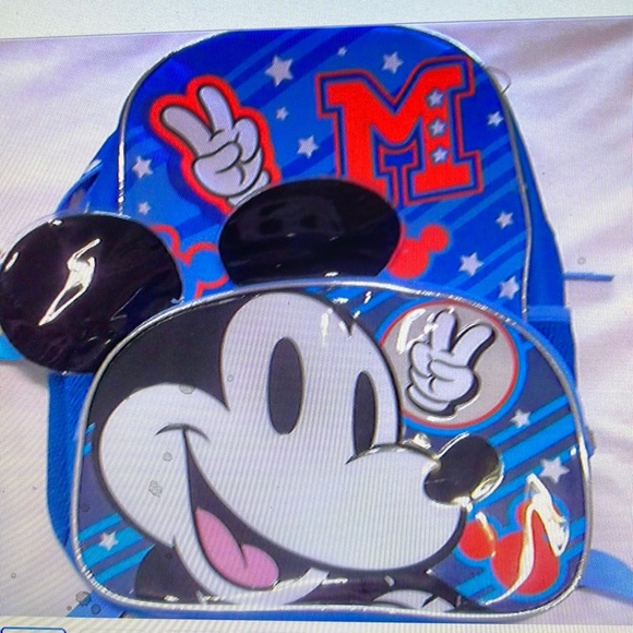 Disney | Bags | Disney Mikey Mouse Backpack Nwt | Poshmark